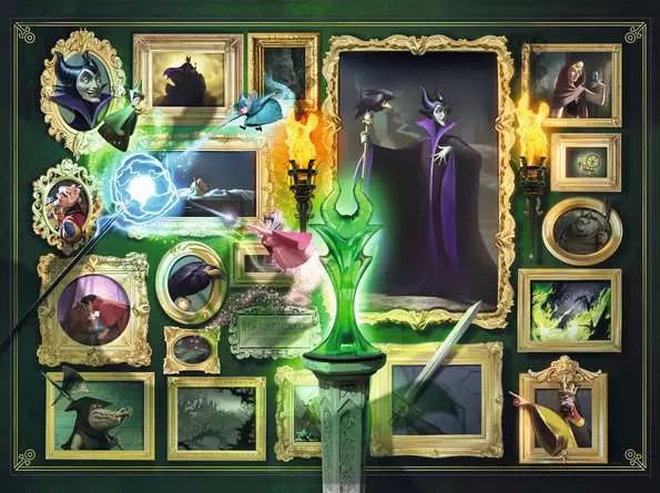 Maleficent Disney's Villainous 1000 Piece Puzzle – Rockin' A B
