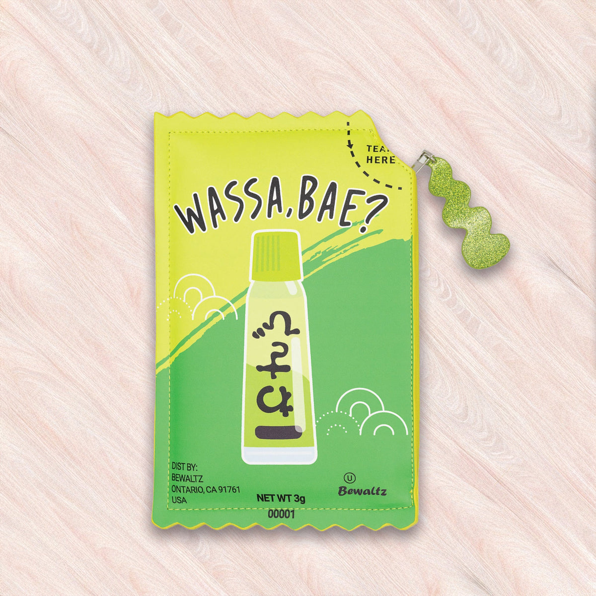 Sauce Packet Crossbody-Wasabi – Rockin' A B